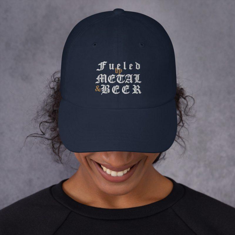 Dr. metalhead - Fueled by Metal & Beer Embroidery Hat